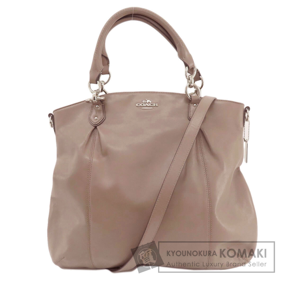 【楽天市場】コーチ F33771 ロゴ 2WAY トートバッグ レザー レディース 【中古】【COACH】：ブランド京の蔵小牧【最安挑戦！】