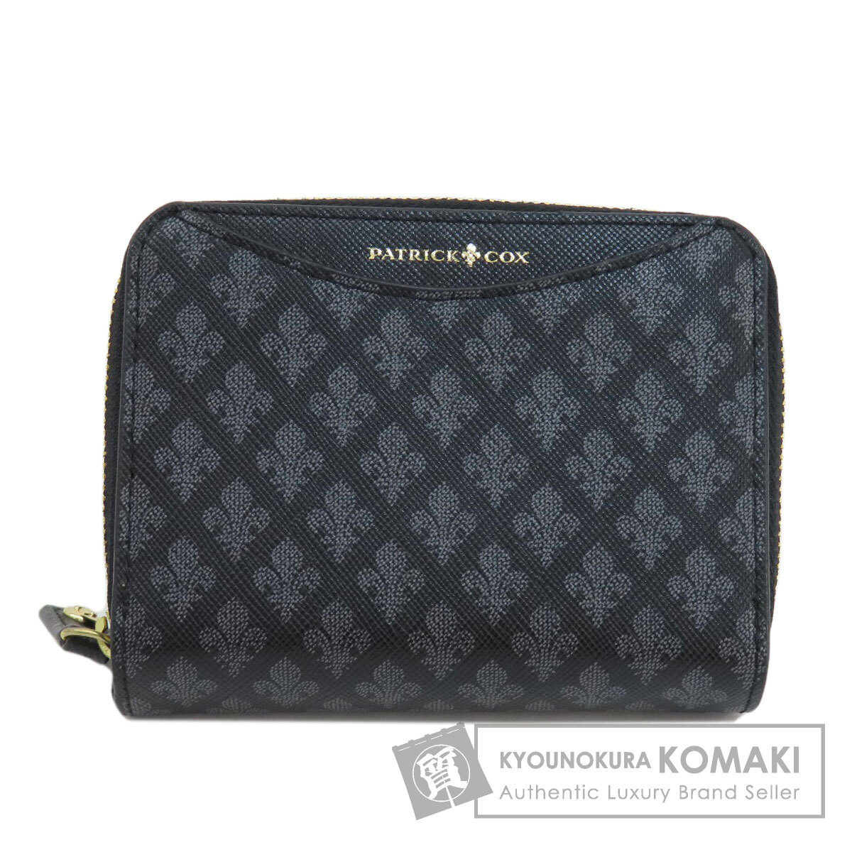 【楽天市場】パトリックコックス 百合紋章柄 二つ折り財布（小銭入れあり） PVC レディース 【中古】【PATRICK COX】：ブランド京の蔵小牧【最安挑戦！】