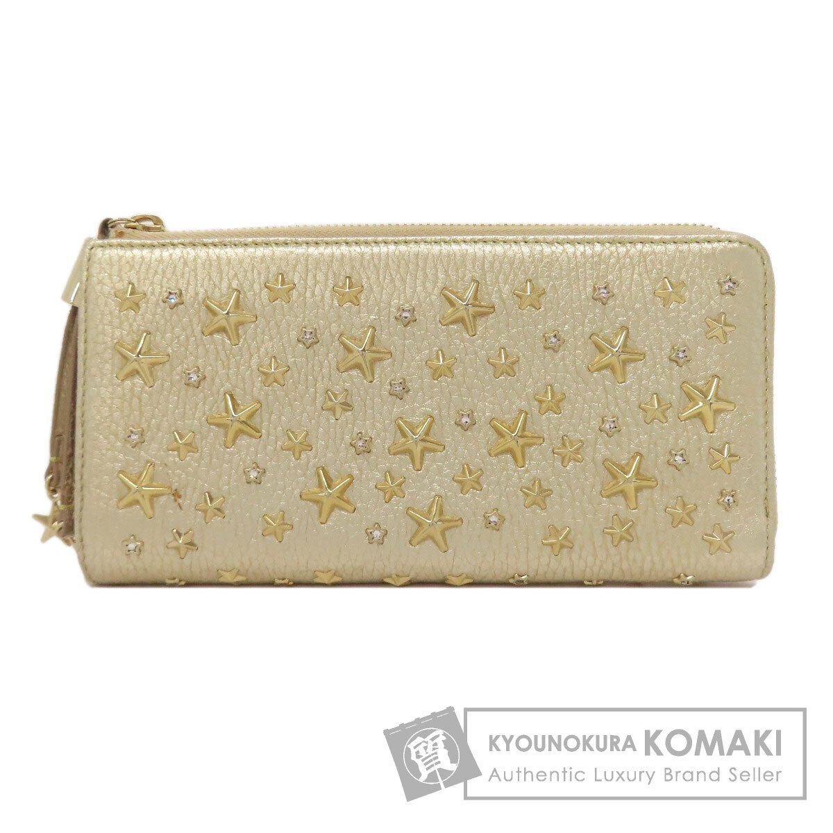 楽天市場】ジミーチュウ JIMMY CHOO 長財布 スタースタッズ ピンク系