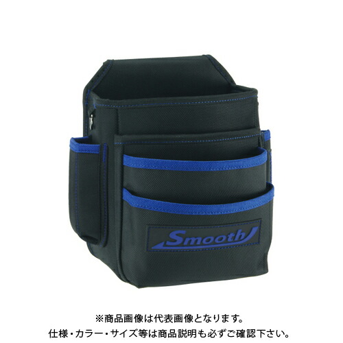 【楽天市場】デンサン DENSAN スムーズハイポーチ スムーズポケット5ヵ所 NDS-864-KBB：KanamonoYaSan KYS