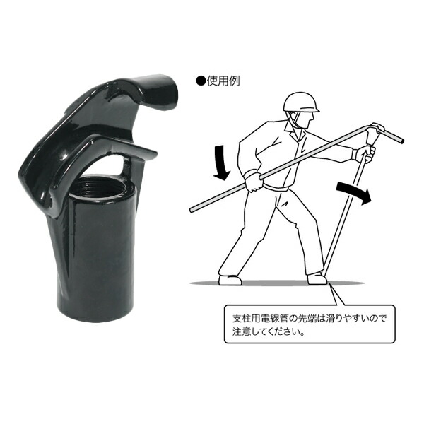 【楽天市場】パイプベンダー ヒッキータイプ 適用電線管 E19 C19 デンサン DENSAN DP-C19HA：KanamonoYaSan KYS