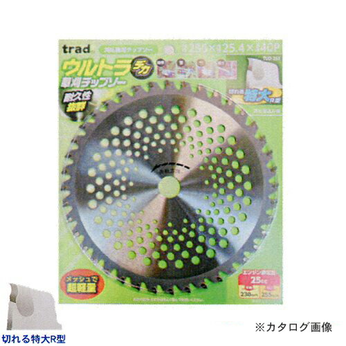 【楽天市場】TRAD ウルトラデカ草刈チップソー(230×36P) TUD-230 004091：KanamonoYaSan KYS