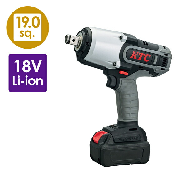 【楽天市場】19.0sq. コードレストルクリミット インパクトレンチセット KTC JTAE682：KanamonoYaSan KYS