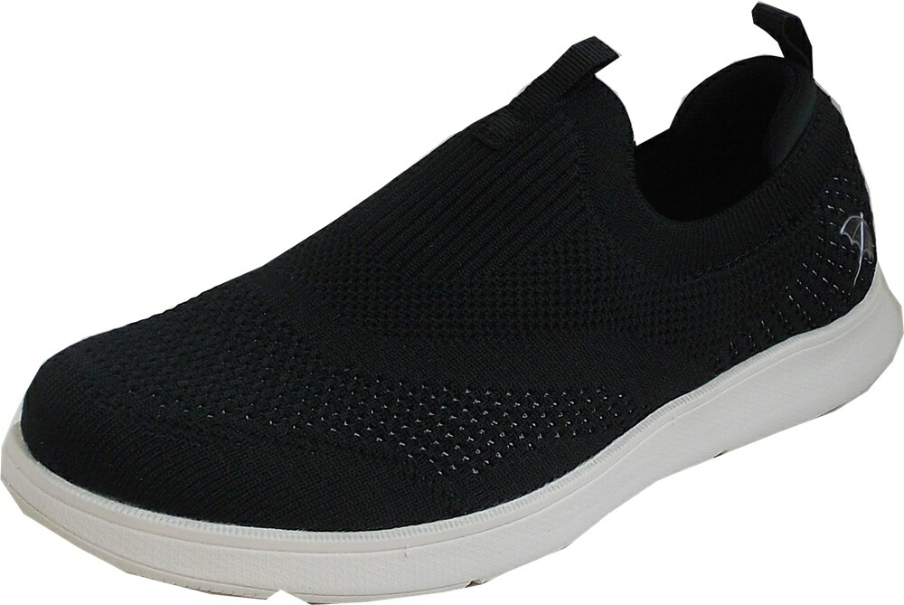 【楽天市場】（ Arnold Palmer) AN0611 ブラック(アーノルドパーマー）スリッポン 22.5cn-25cmシード スニーカー ...