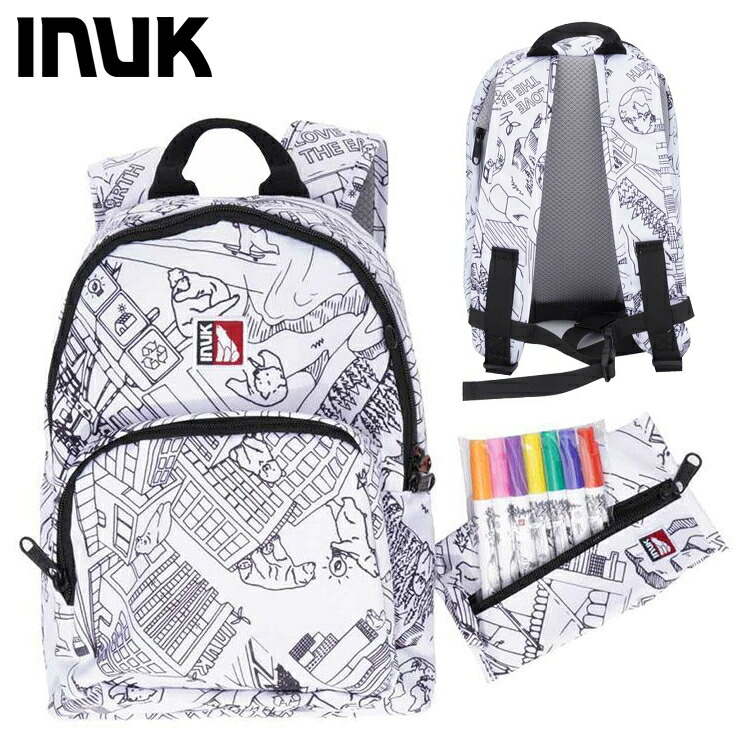 【楽天市場】【500円OFFクーポンあり 7/11 9:59まで】INUK イヌーク リュック 8L P-A-P BEAR'S LIFE ...