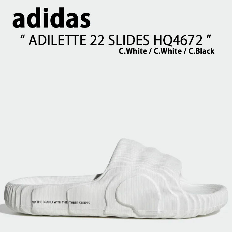 【楽天市場】adidas Originals アディダス オリジナルス サンダル スリッパ ADILETTE 22 SLIDES HQ4672 ...
