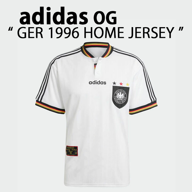 【楽天市場】adidas originals アディダス半袖ジャージ Tシャツ GERMANY 1996 HOME JERJEY IT7749 ...
