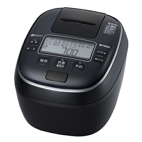 【楽天市場】【TIGER】JPA-Z100-KM タイガー 5.5合炊き 圧力IHジャー炊飯器 炊きたて メタリックブラック 【スマートフォン ...