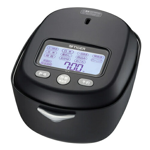【楽天市場】【TIGER】JRX-G060-KG タイガー 土鍋圧力IHジャー炊飯器 3.5合炊き エボニーブラック 炊きたて 【土鍋ご泡火炊き】：LifeStage Nana！楽天市場店