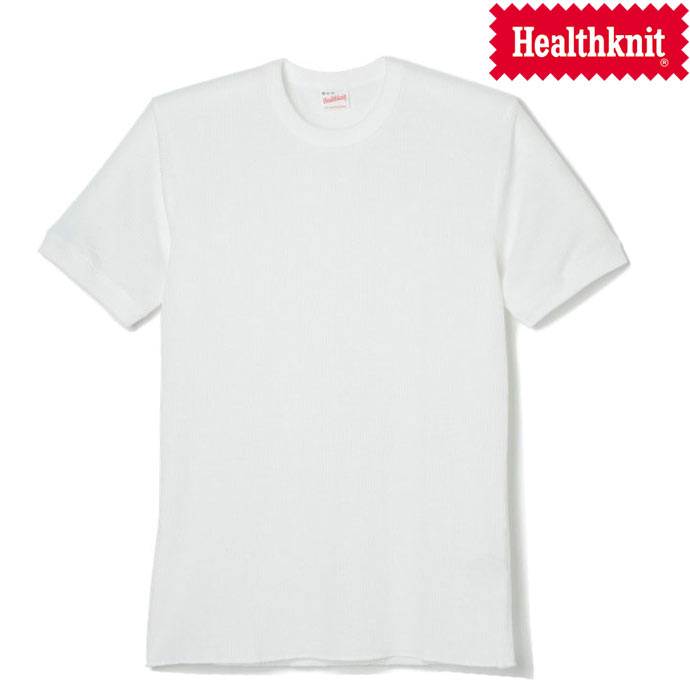 【楽天市場】ヘルスニット Healthknit ベーシックワッフル クルーネック 半袖Tシャツ Waffle Crew Neck 602S ...