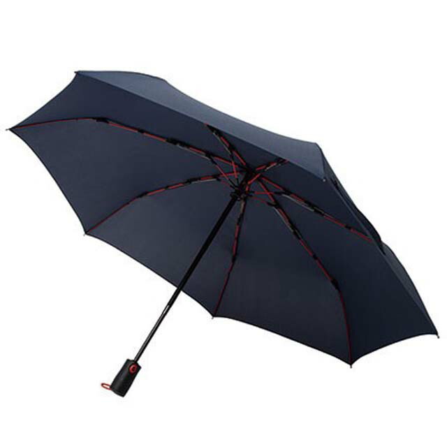 【楽天市場】【送料無料】【4000円均一】【廃番】mabu(マブ) 高強度折りたたみ傘 63cm（赤骨）7本骨・自動開閉・耐風 インディゴ ...