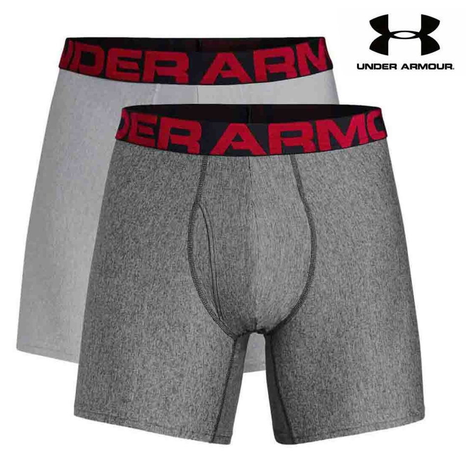 【楽天市場】【送料無料】UNDER ARMOUR(アンダーアーマー) メンズ ボクサーパンツ 2枚組 UA Tech 6インチ 2枚セット ...