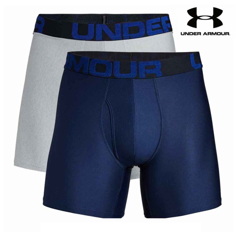 【楽天市場】【送料無料】【廃番】UNDER ARMOUR(アンダーアーマー) メンズ ボクサーパンツ 2枚組 UA Tech 6インチ 2枚 ...