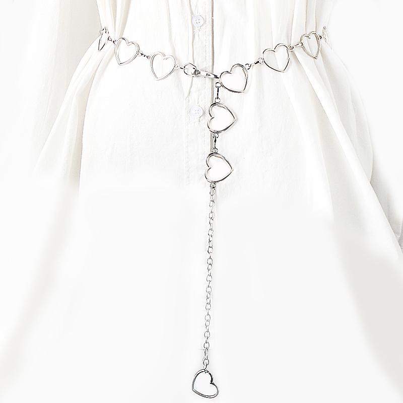 【楽天市場】ベルト レディース おしゃれ ラブ ウエスト チェーン レディース 装飾 ドレス 夏 スカート ベルト JK パンツ チェーン ...