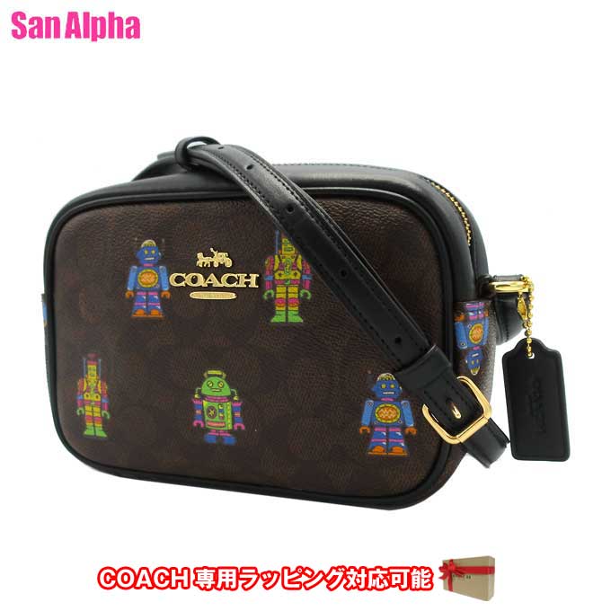 【楽天市場】【10%OFF 5/7 AM9:59迄】コーチ バッグ ショルダーバッグ COACH ジェイミー コズミック ロボットプリント ...