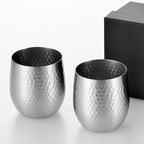 【楽天市場】サス 槌目ロックカップ340ml 2客セット (SCS-18T-2P) SUSCUP ステンレス 広口 タンブラー シンプル 和風 艶消し加工 マット ペアセット ギフト ...