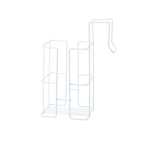 【楽天市場】縦置き型ティッシュラック (ホワイト) (10025808) ワイヤーラック 追加パーツ 軽量 小物入れ 燕物産：キッチン雑貨の ...