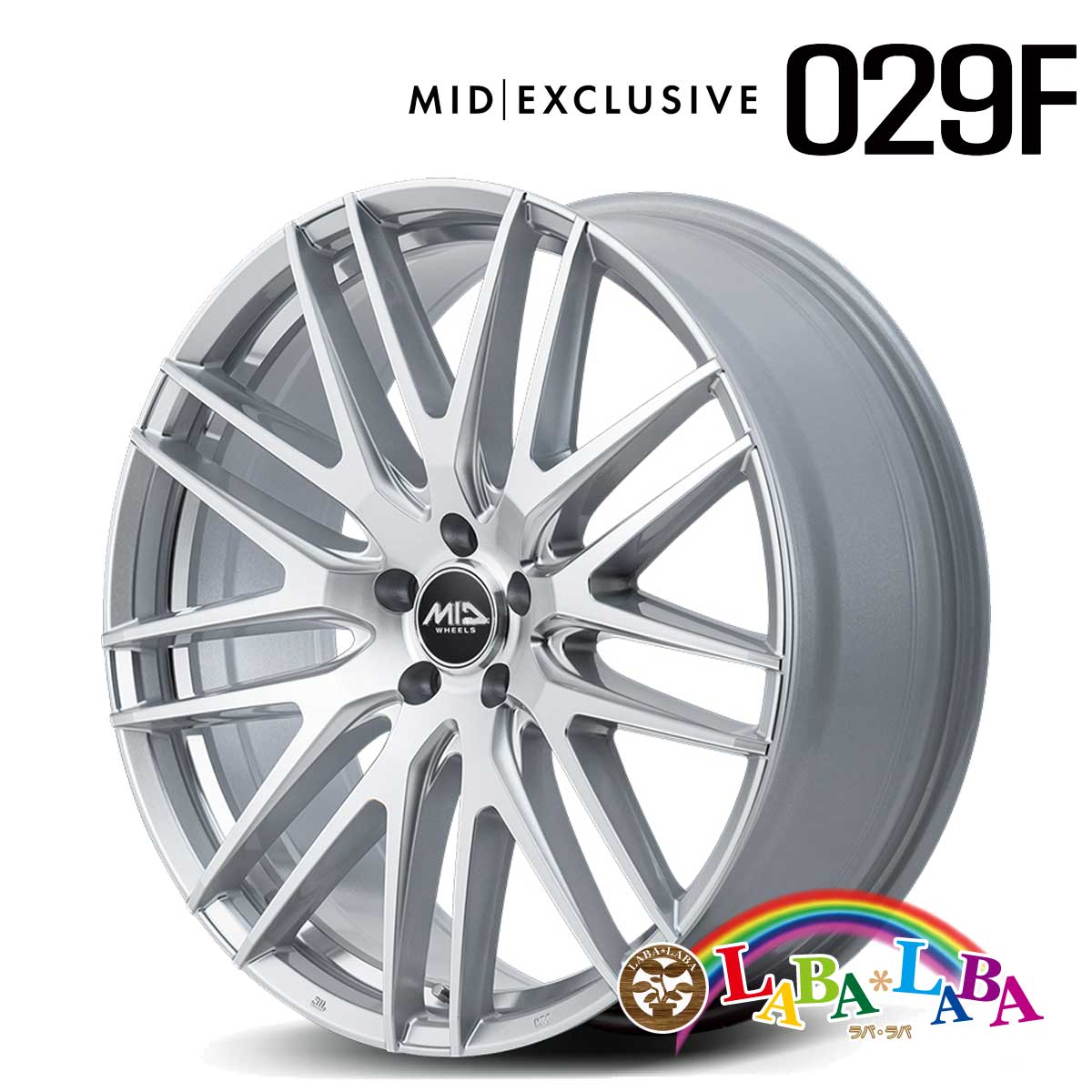 【楽天市場】【期間限定★エントリーでポイント5倍】ホイール 20インチ 20×8.5J +42 PCD120 5穴 MID RMP 029F (2085 +42 120-5H)：ラバラバ 楽天市場店