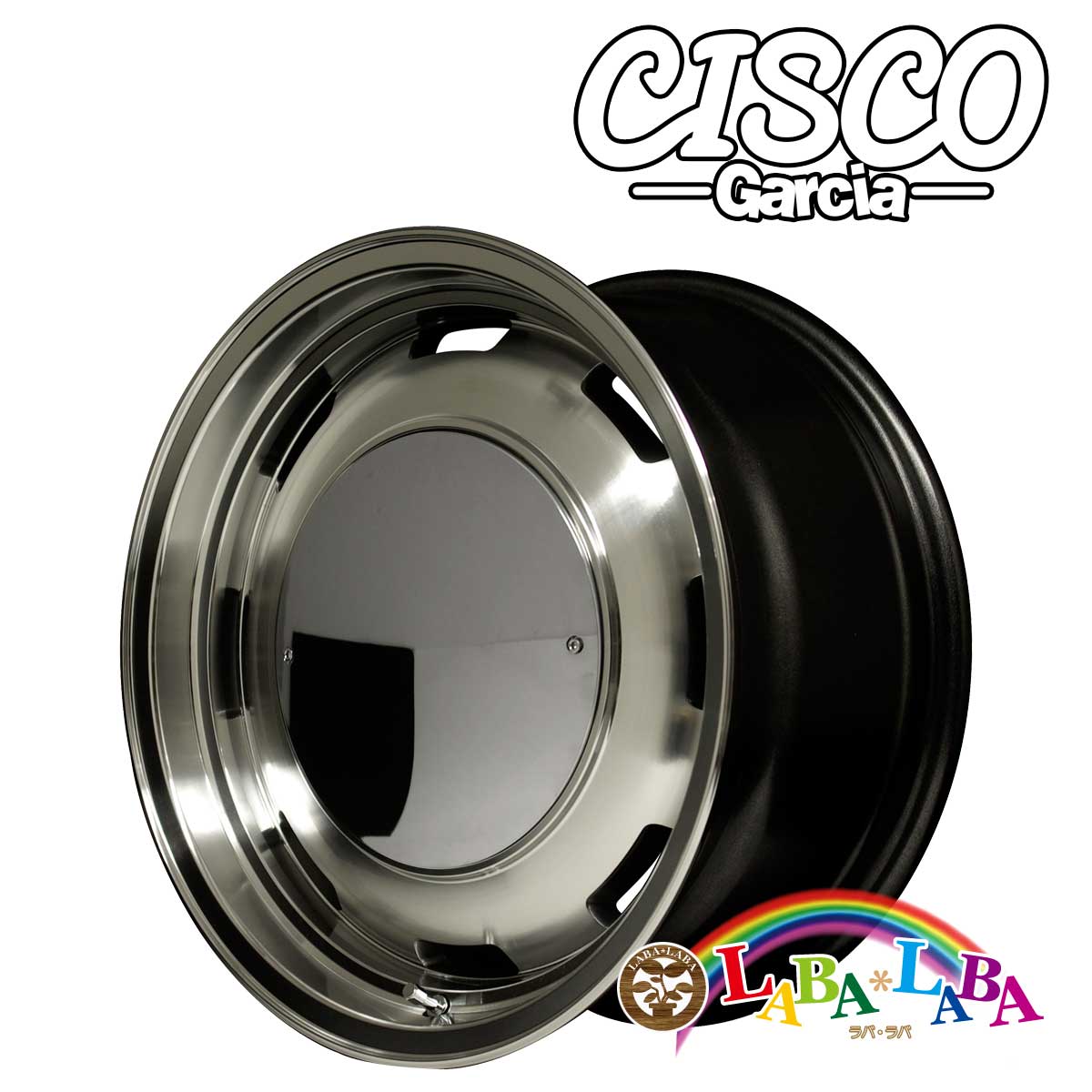 【楽天市場】ホイール 15インチ 15×4.5J +45 PCD100 4穴 MID GARCIA CISCO MOON (1545 +45 100-4H)：ラバラバ 楽天市場店