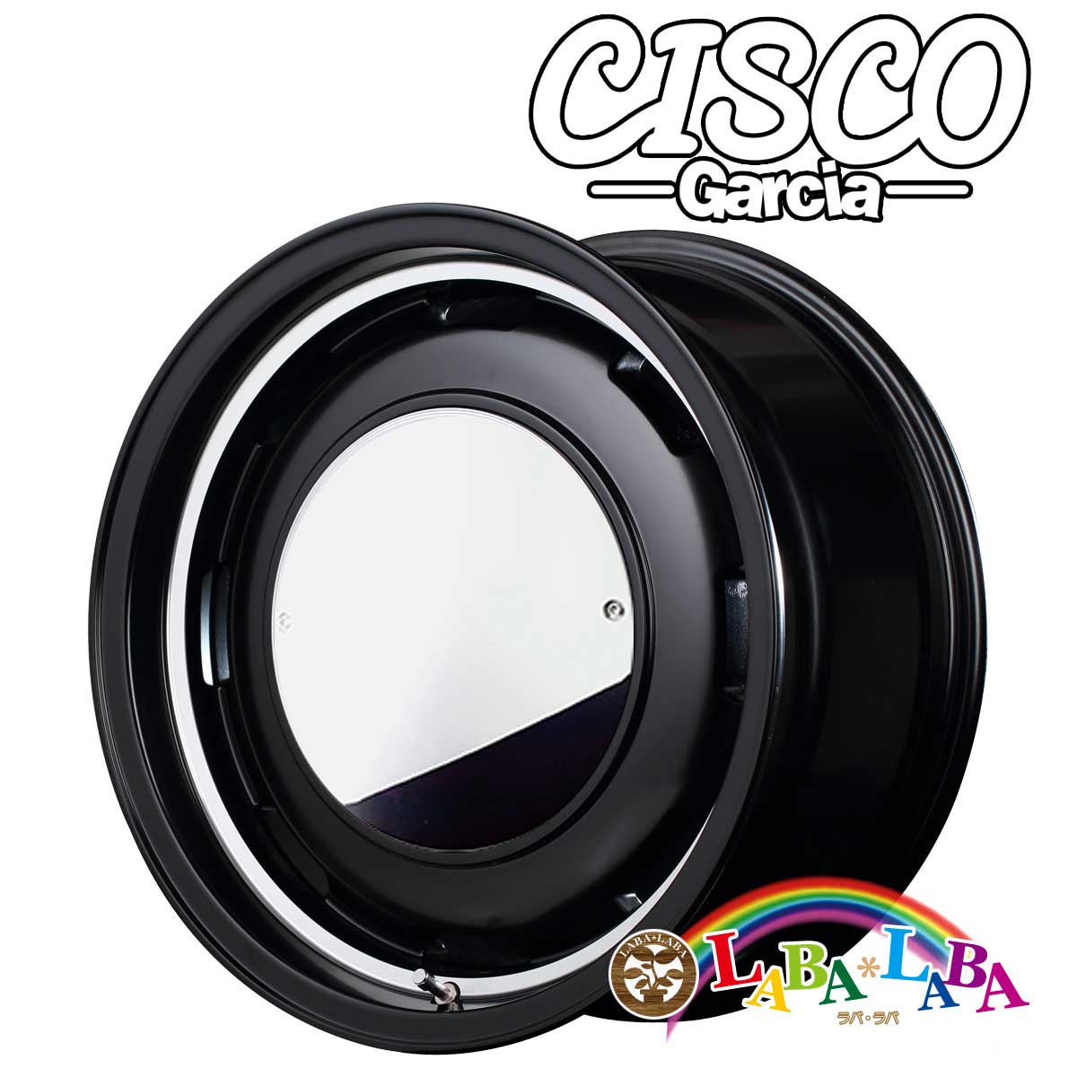【楽天市場】ホイール 15インチ 15×4.5J +45 PCD100 4穴 MID GARCIA CISCO MOON (1545 +45 100-4H)：ラバラバ 楽天市場店