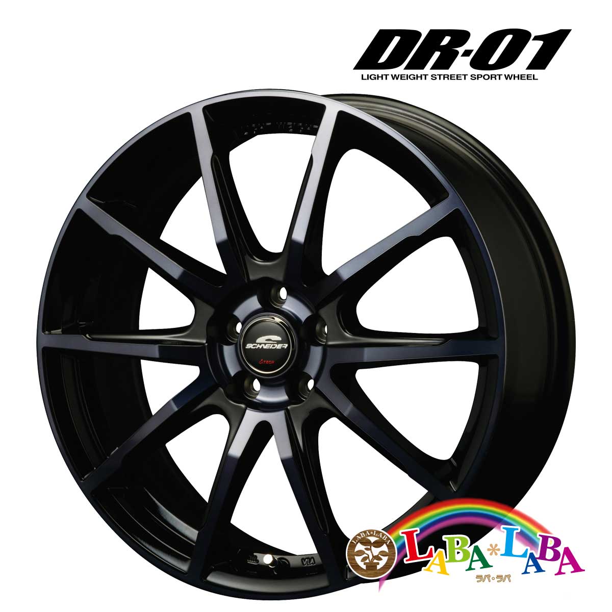 【楽天市場】ホイール 15インチ 15×6.0J +45 PCD100 5穴 MID SCHNEIDER DR-01 4本セット (1560 ...