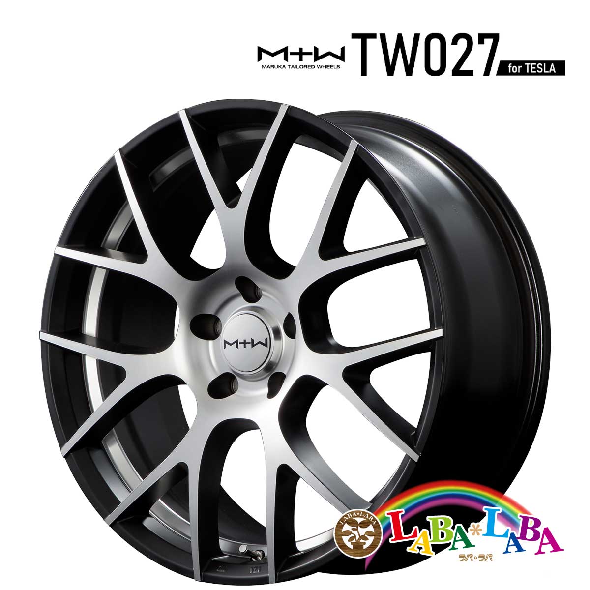 【楽天市場】ホイール 18インチ 18×8.0J +33 PCD114 5穴 MID MTW TW027 4本セット (1880 +33 ...