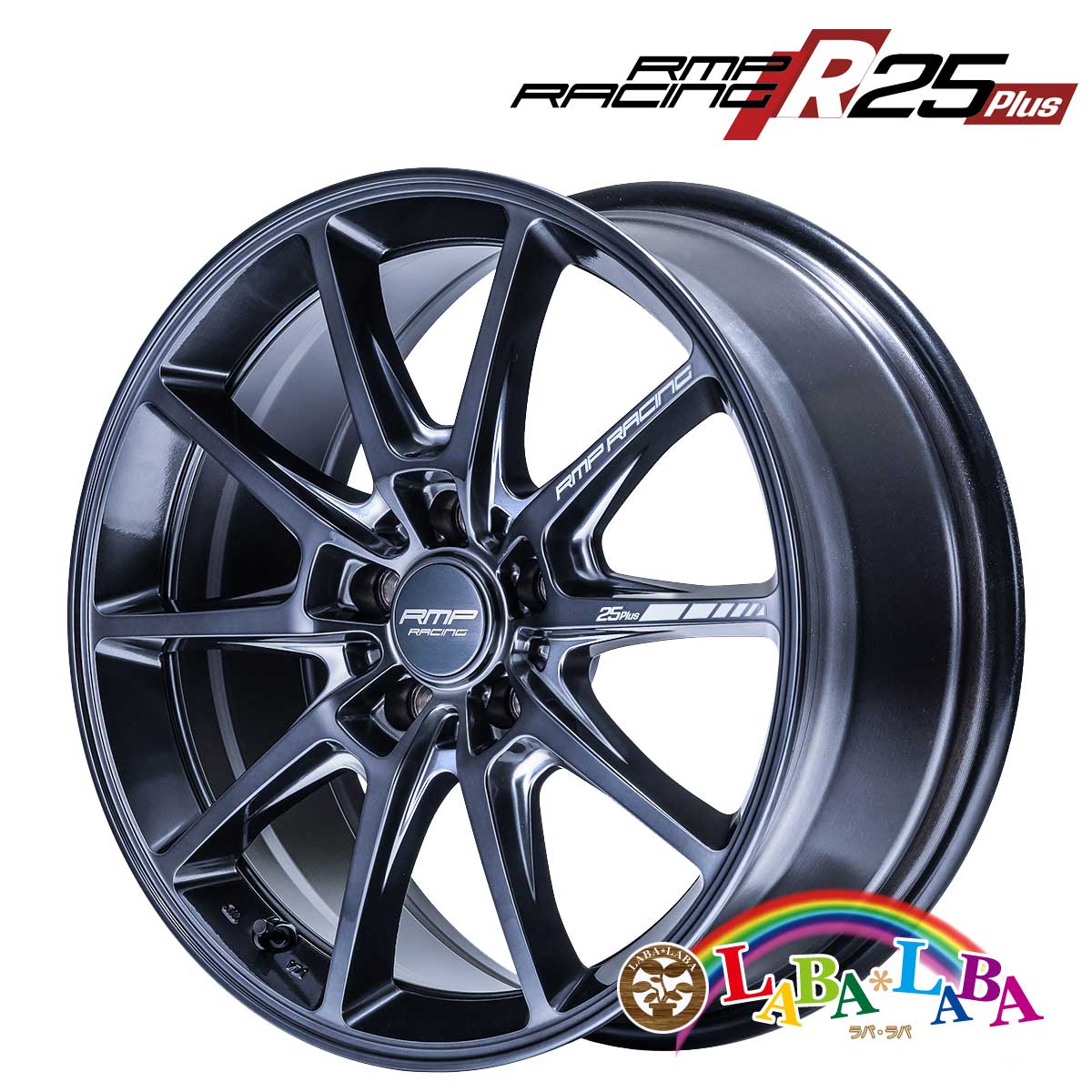 【楽天市場】ホイール 18インチ 18×8.0J +45 PCD100 5穴 MID RMP Racing R25 plus 4本セット (1880 +45 100-5H)：ラバラバ 楽天市場店