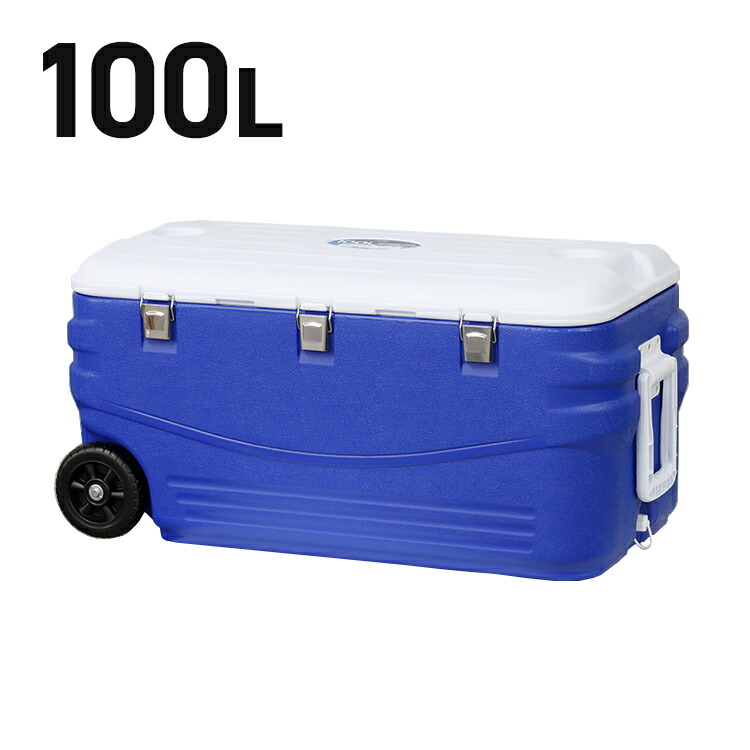【楽天市場】クーラーボックス 100L 大型 大容量 キャスター付き クーラーバッグ クーラーバスケット クーラーBOX 100リットル 冷蔵ボックス アウトドア キャンプ フェス 夏フェス ...