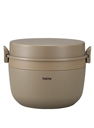 【楽天市場】CB JAPAN 保温弁当箱 ご飯容器 460mlおかず容器 405ml ベージュ ステンレス 真空断熱 ランチジャー holms 送料 無料：La chic ラ・シック