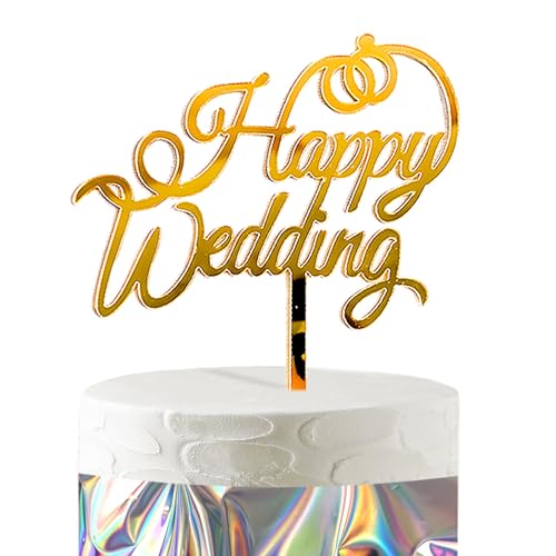 【楽天市場】ハッピーウェディング 結婚式 ケーキ飾り ケーキトッパー HAY WEDDG デコレーションピック 記念日 結婚 受付 前撮り ...