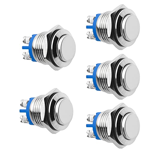 【楽天市場】WONGONG モーメンタリ押しボタンスイッチ 16 A D/A 36V 1NO ステンレス鋼 防水 瞬間プッシュボタンスイッチ ...