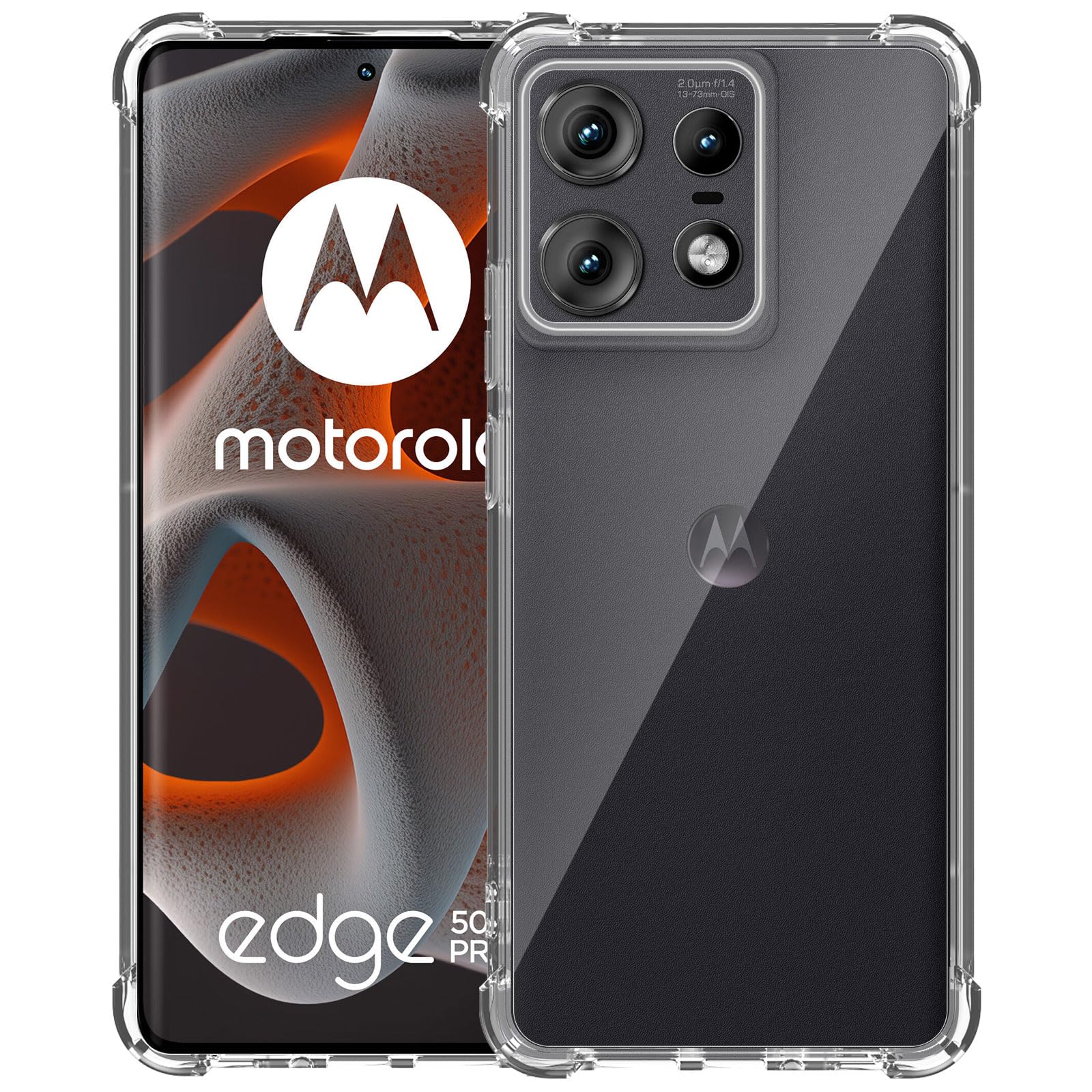 【楽天市場】Motorola MOO EDGE 50 ro / 50 ro ケース U クリア 耐衝撃 レンズ保護 ソフト Kso シリコン ...