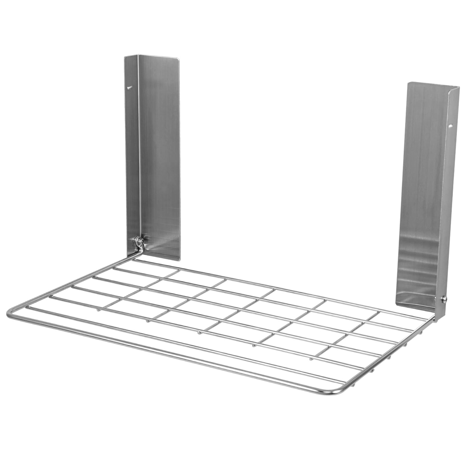 【楽天市場】Buelkma 洗濯機マグネット折り畳み棚 強力固定 ステンレス折りたたみラック お風呂の壁に 風呂場洗面所洗濯機横収納ラック 壁掛け棚 耐荷重：La chic ラ・シック