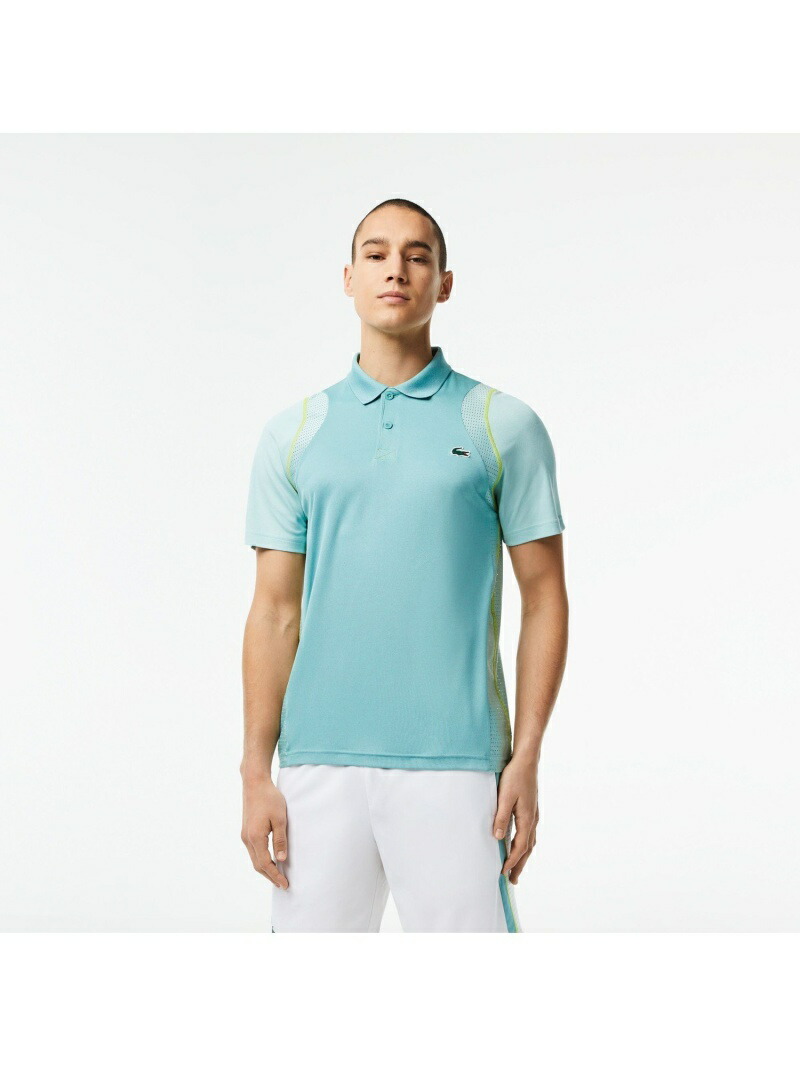 【楽天市場】【SALE／40%OFF】メッシュ切り替えウルトラドライテニスポロシャツ LACOSTE ラコステ トップス ポロシャツ グリーン ...