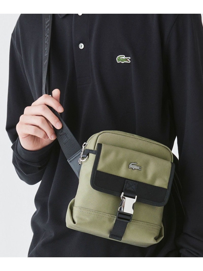 【楽天市場】【SALE／40%OFF】コメ ナイロンカメラバッグ LACOSTE ラコステ バッグ ショルダーバッグ ブラック グリーン カーキグリーン【RBA_E】【送料無料 ...