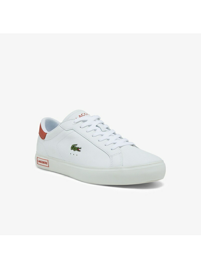 【楽天市場】【SALE／40%OFF】メンズ POWERCOURT 0121 2 LACOSTE ラコステ シューズ・靴 スニーカー ホワイト【RBA_E】【送料無料】[Rakuten ...