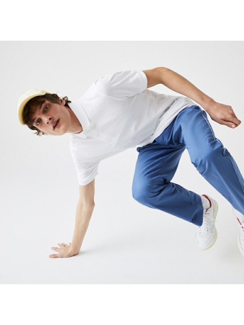 【楽天市場】【SALE／40%OFF】LACOSTE L!VE総柄ジャカードポロシャツ LACOSTE ラコステ トップス ポロシャツ ブラック ホワイト【RBA_E】【送料無料 ...