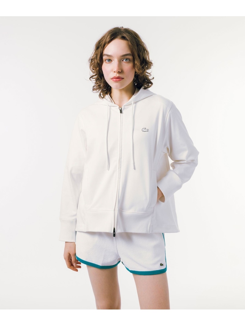 【楽天市場】【SALE／30%OFF】COOL MAXジップアップスウェットフーディー LACOSTE ラコステ トップス パーカー・フーディー ホワイト グリーン ブラック【RBA_E ...