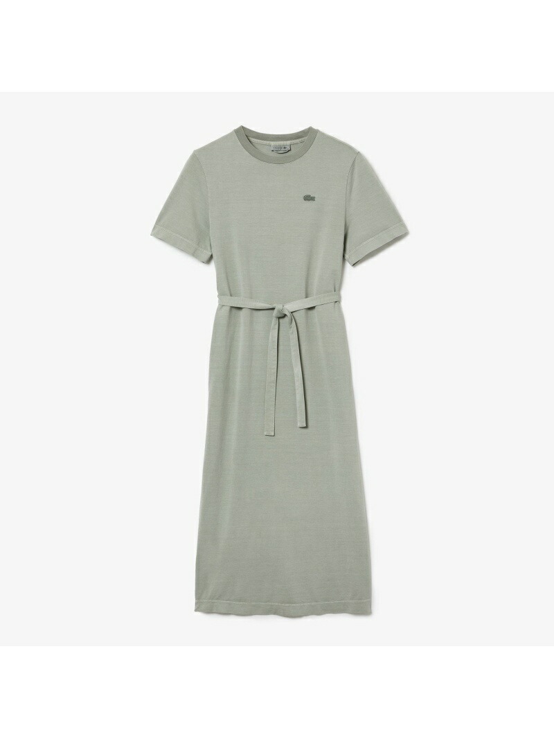【楽天市場】【SALE／40%OFF】ミネラルダイTシャツドレス LACOSTE ラコステ ワンピース・ドレス ワンピース ベージュ グレー【RBA_E】【送料無料】[Rakuten ...