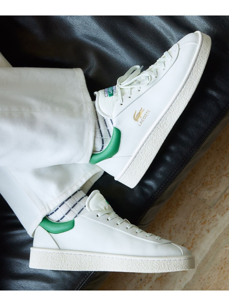 【楽天市場】【SALE／40%OFF】メンズ BASESHOT PRM 124 1 SMA LACOSTE ラコステ シューズ・靴 スニーカー グリーン ベージュ ホワイト ネイビー【RBA ...