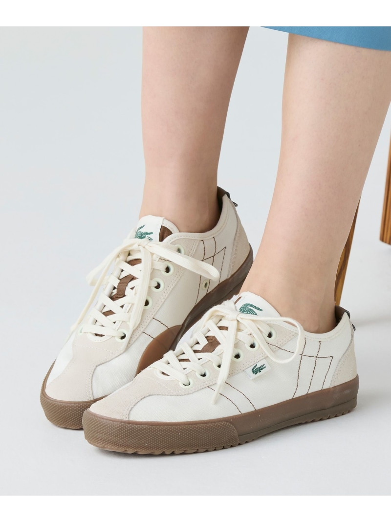 【楽天市場】【SALE／40%OFF】レディース BACKSLAM 125 2 CFA LACOSTE ラコステ シューズ・靴 スニーカー ホワイト ピンク【RBA_E】【送料無料 ...