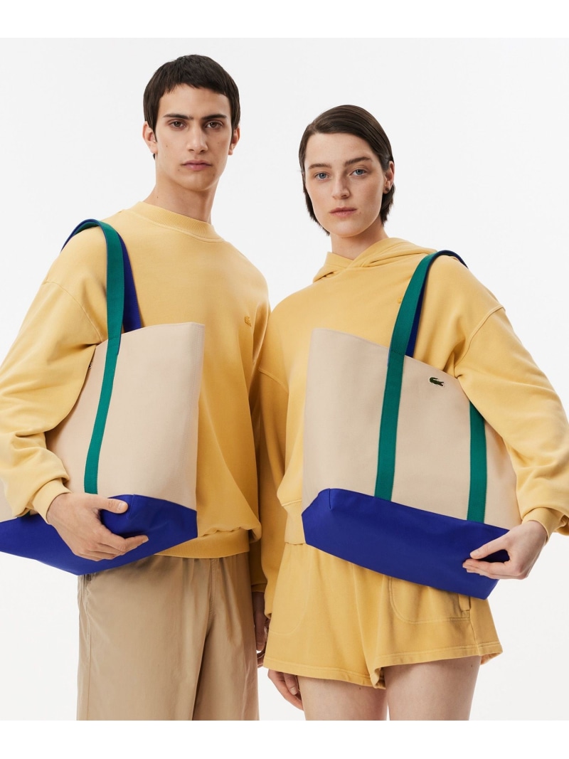 【楽天市場】【SALE／40%OFF】サマーパック PCポケットキャンバストート LACOSTE ラコステ バッグ トートバッグ ブラウン【RBA_E】【送料無料】[Rakuten ...