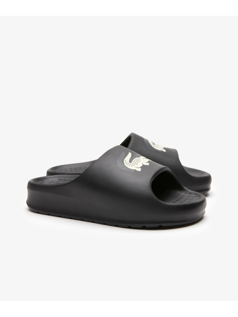 【楽天市場】【SALE／40%OFF】ウィメンズ SERVE SLIDE 2.0 123 1 CFA LACOSTE ラコステ シューズ・靴 サンダル ブラック グリーン【RBA_E】【送料 ...