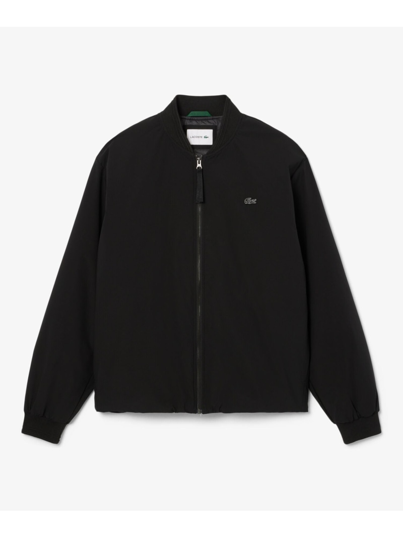 【楽天市場】【SALE／40%OFF】撥水ジャージボンバージャケット LACOSTE ラコステ ジャケット・アウター ブルゾン・ジャンパー ブラック【RBA_E】【送料無料】[Rakuten ...