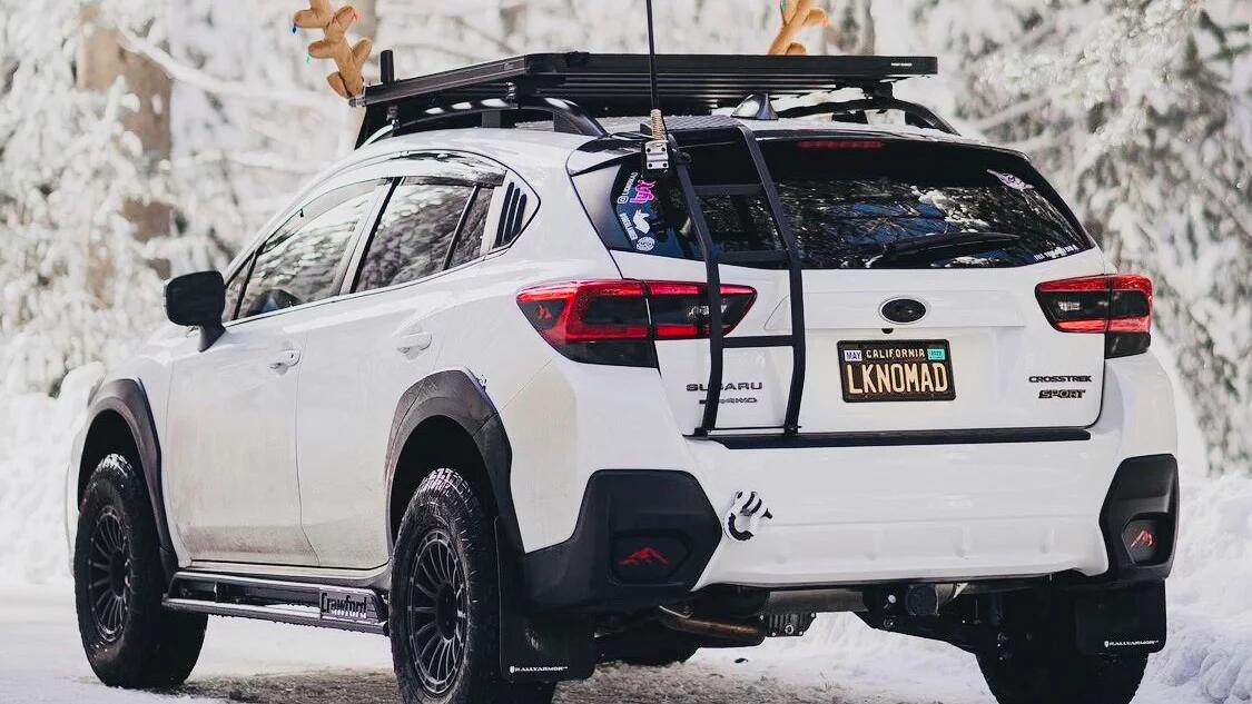 【楽天市場】スバル XV リアラダー パーツ カスタム はしご SUBARU：LADDER FRAME