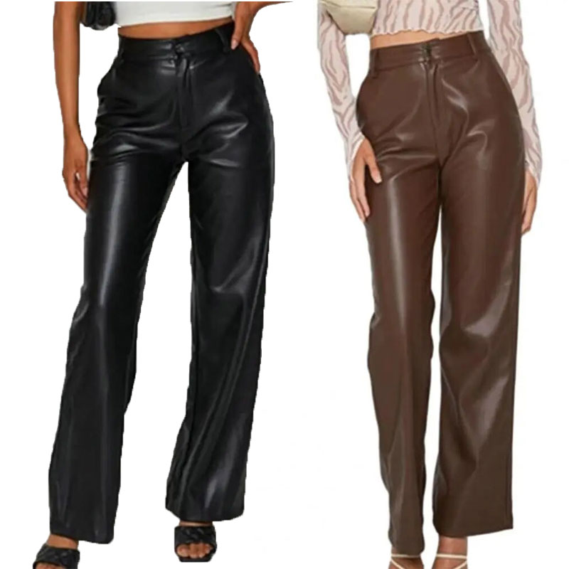 【楽天市場】送料無料2～4日後到着 レザーパンツ レディース ステージ 舞台 演奏 合皮レザーブーツカットパンツ セクシーなブーツカットレザー ...