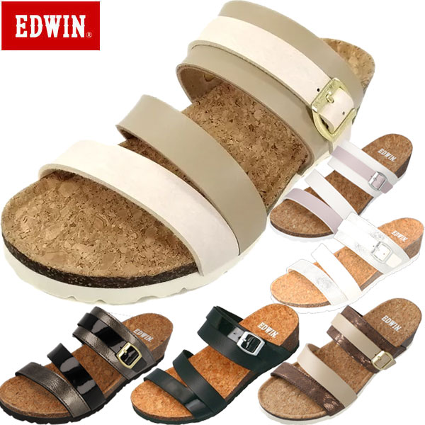 【楽天市場】EDWIN エドウイン サンダルシューズ EW6012 レディース コンフォートサンダル ダイマツ ラフィートスポーツ：Lafitte ラフィートスポーツ