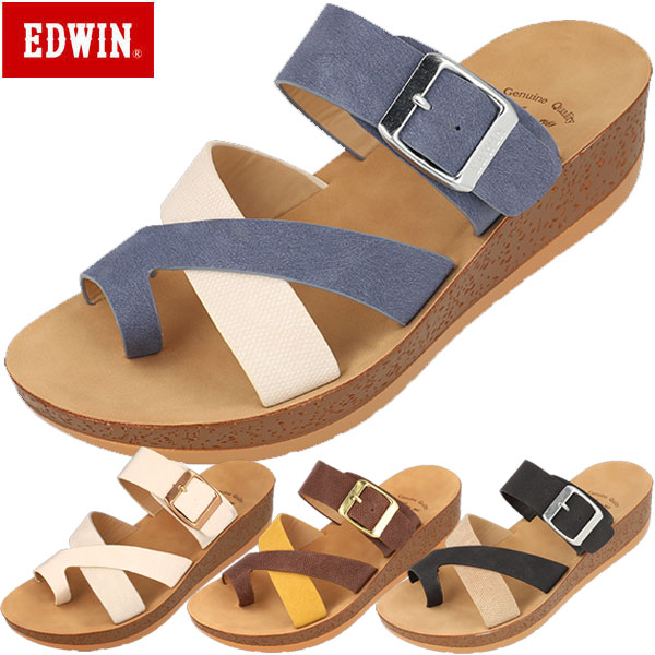 【楽天市場】EDWIN エドウイン サンダルシューズ EW9502 レディース コンフォートサンダル ダイマツ ラフィートスポーツ：Lafitte ラフィートスポーツ