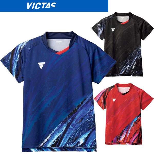 【楽天市場】VICTAS ヴィクタス 卓球 男子日本代表モデル 半袖 V-NGS407 512403-1100 512403-6000 ...