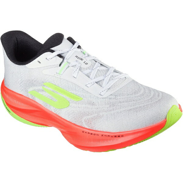 【楽天市場】Skechers スケッチャーズ GO RUN RIDE 12 カジュアル シューズ 246200-WMLT：Lafitte ...